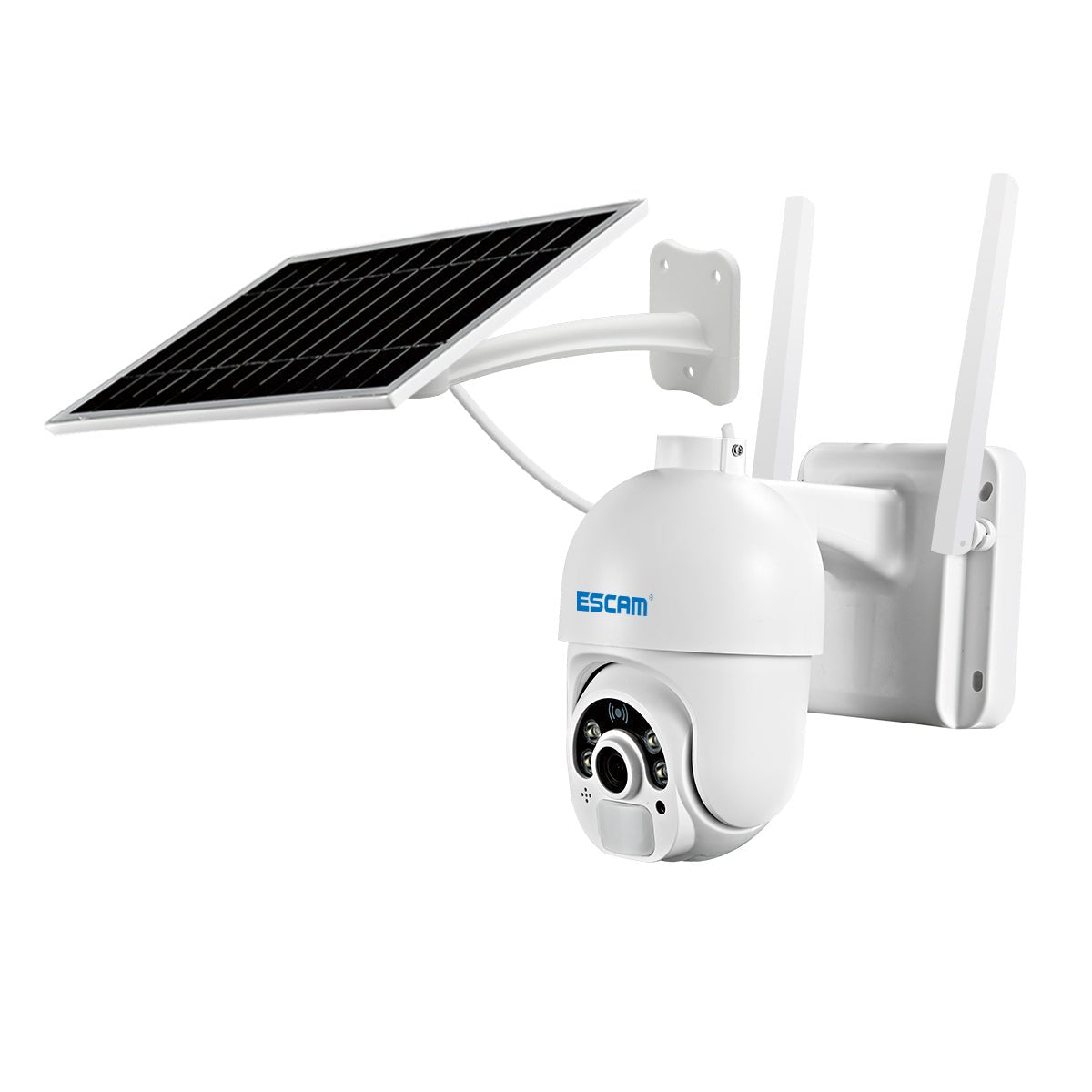 ESCAM QF250 Solar Dome IP Camera: Indoor/Outdoor 1080P HD Wireless ...