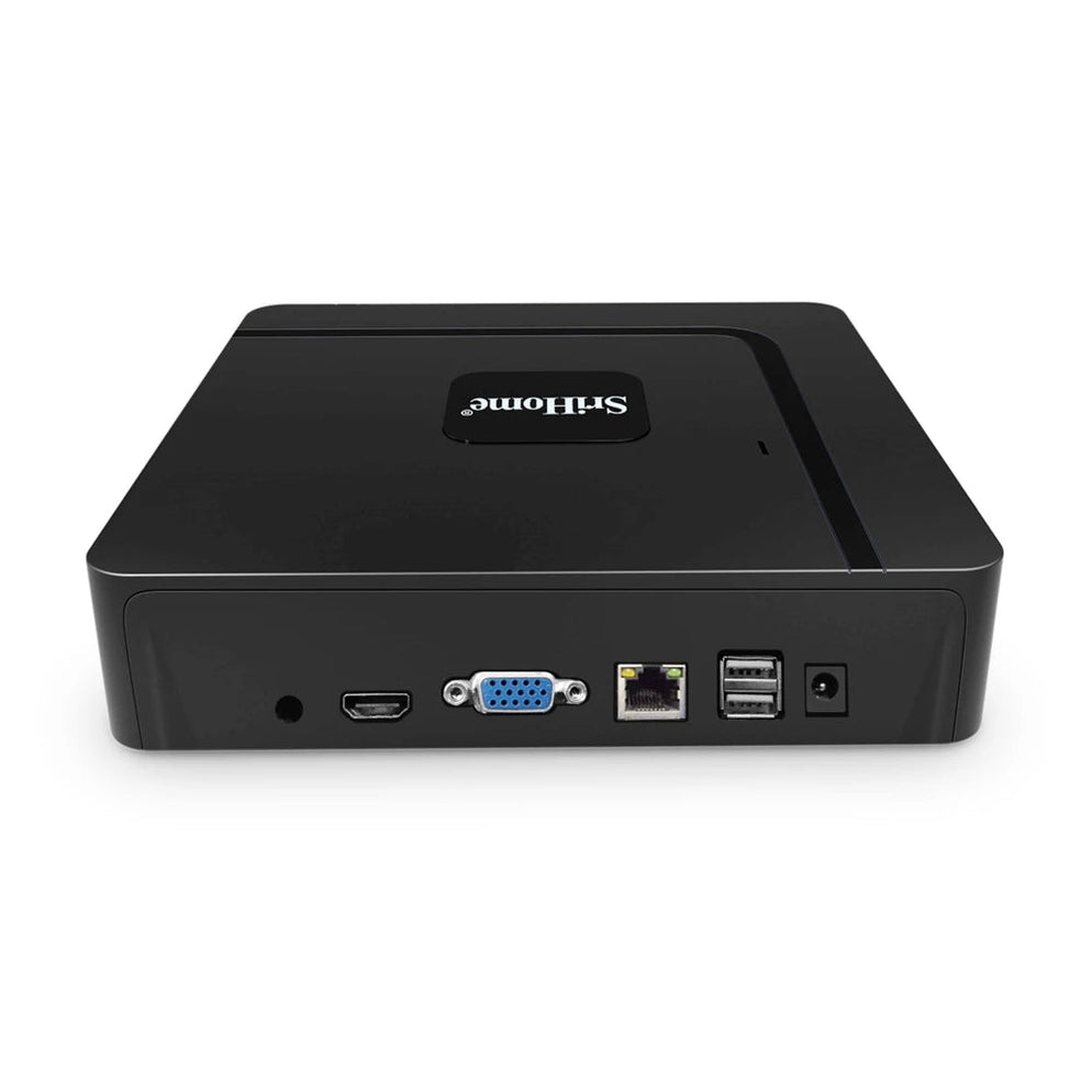 Srihome NVS003 4K UHD 16CH 5MP & 8CH 8MP IP Security Camera NVR for ...